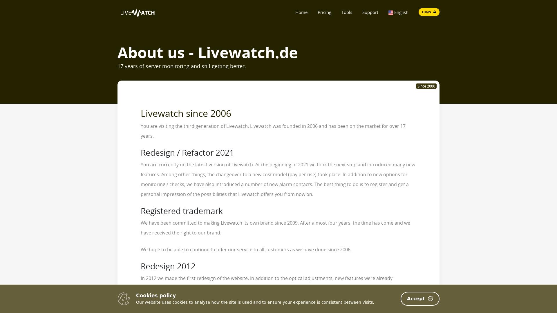 Livewatch.de - About us
