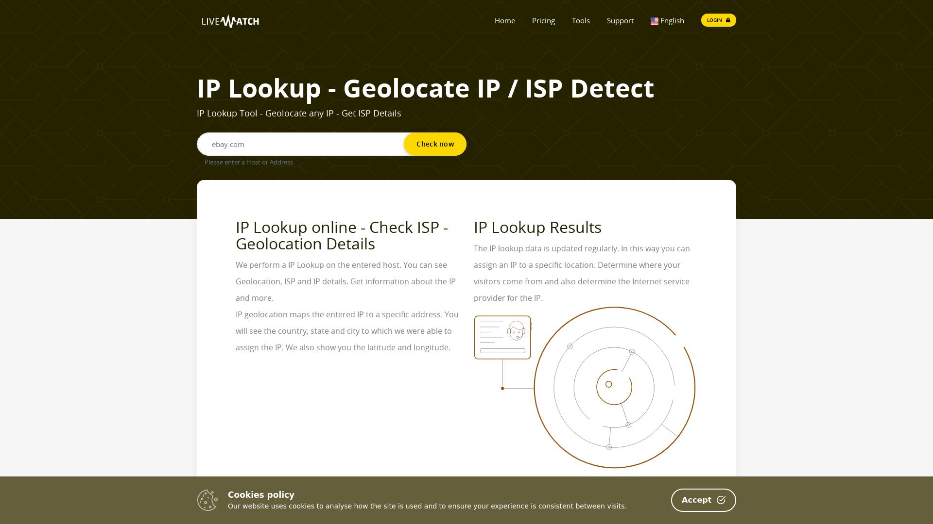 IP Lookup: Geolocation of IP, IPS Detection, Proxy detection - IP Address